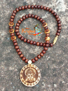 Shri Bajrangbali Original Tulsi Locket Mala