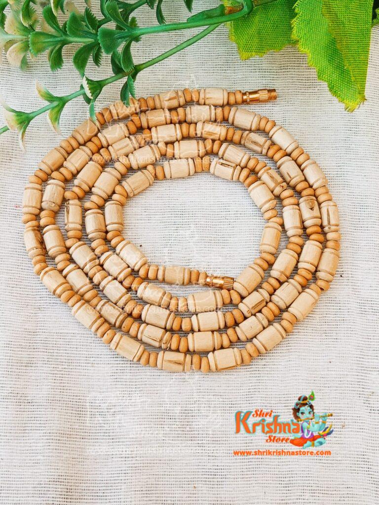 Two Round Original Tulsi Kanthi Mala - Super Fine Quality Tulsi Beads