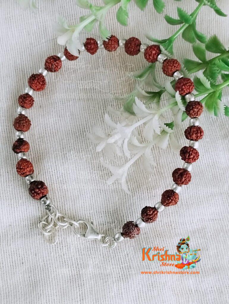 Pure Rudraksha Bracelet for Unisex Adult