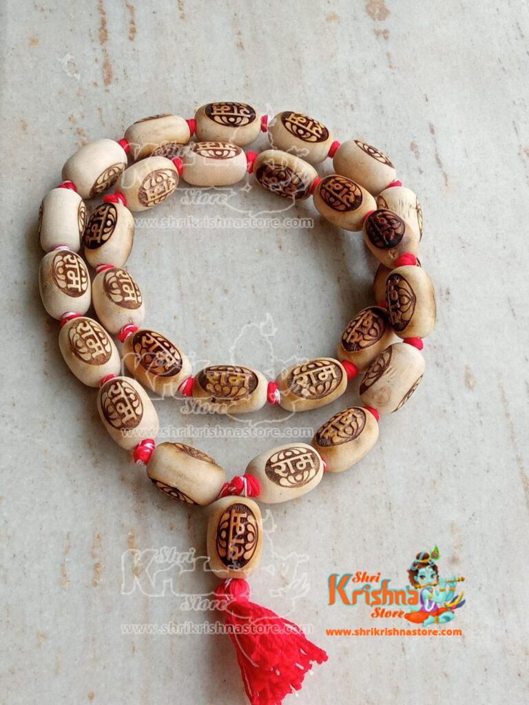 Ram Naam 27 Beads + 1 Guru bead Tulsi Jap Mala
