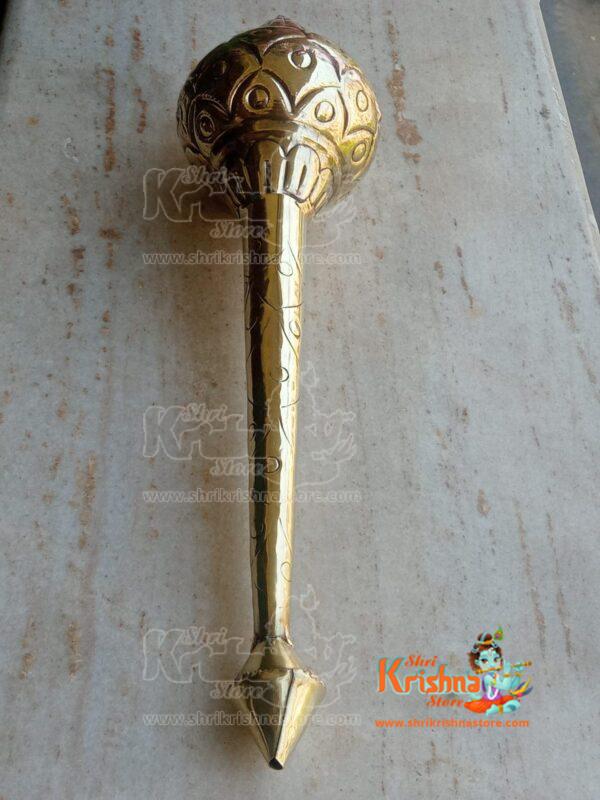 Brass Made Gada/Bajrangbali Gada/Hanuman ji Gada
