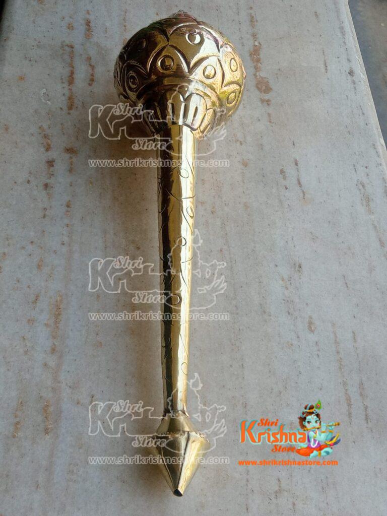 Brass Made Gada/Bajrangbali Gada/Hanuman ji Gada