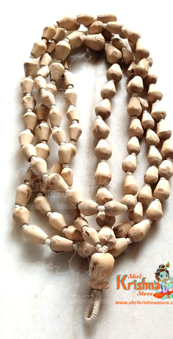 Original Tulsi Mridanga Shaped Japa Mala 108 and 1 Beads Chant