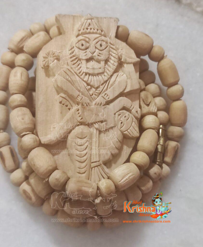 Spiritual Healing Narasimha Ji Locket Tulsi Mala