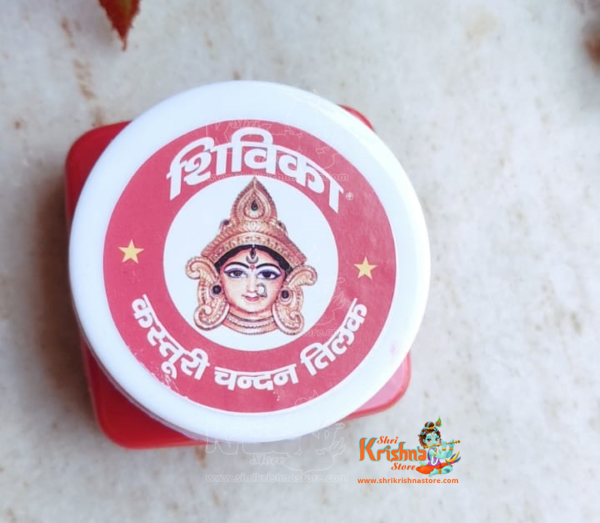 Red Kasturi Shivika Chandan Tilak Paste – Pack of 2
